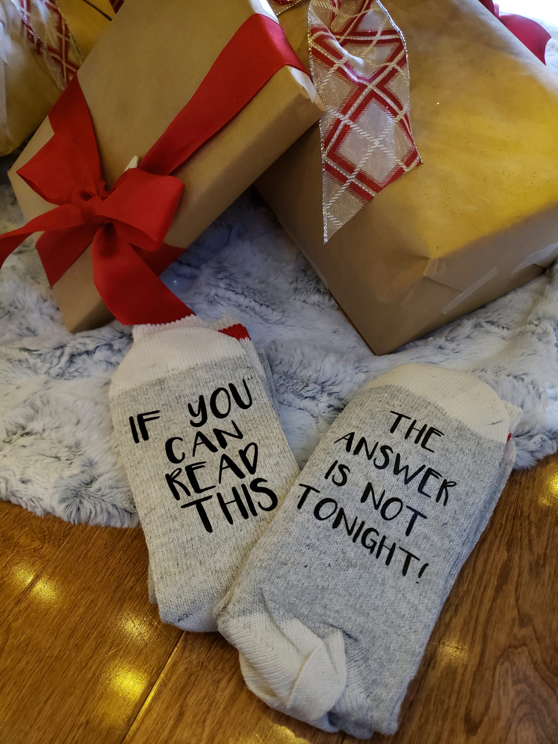 Socks – Not Tonight! - Fabricated Keepsakes