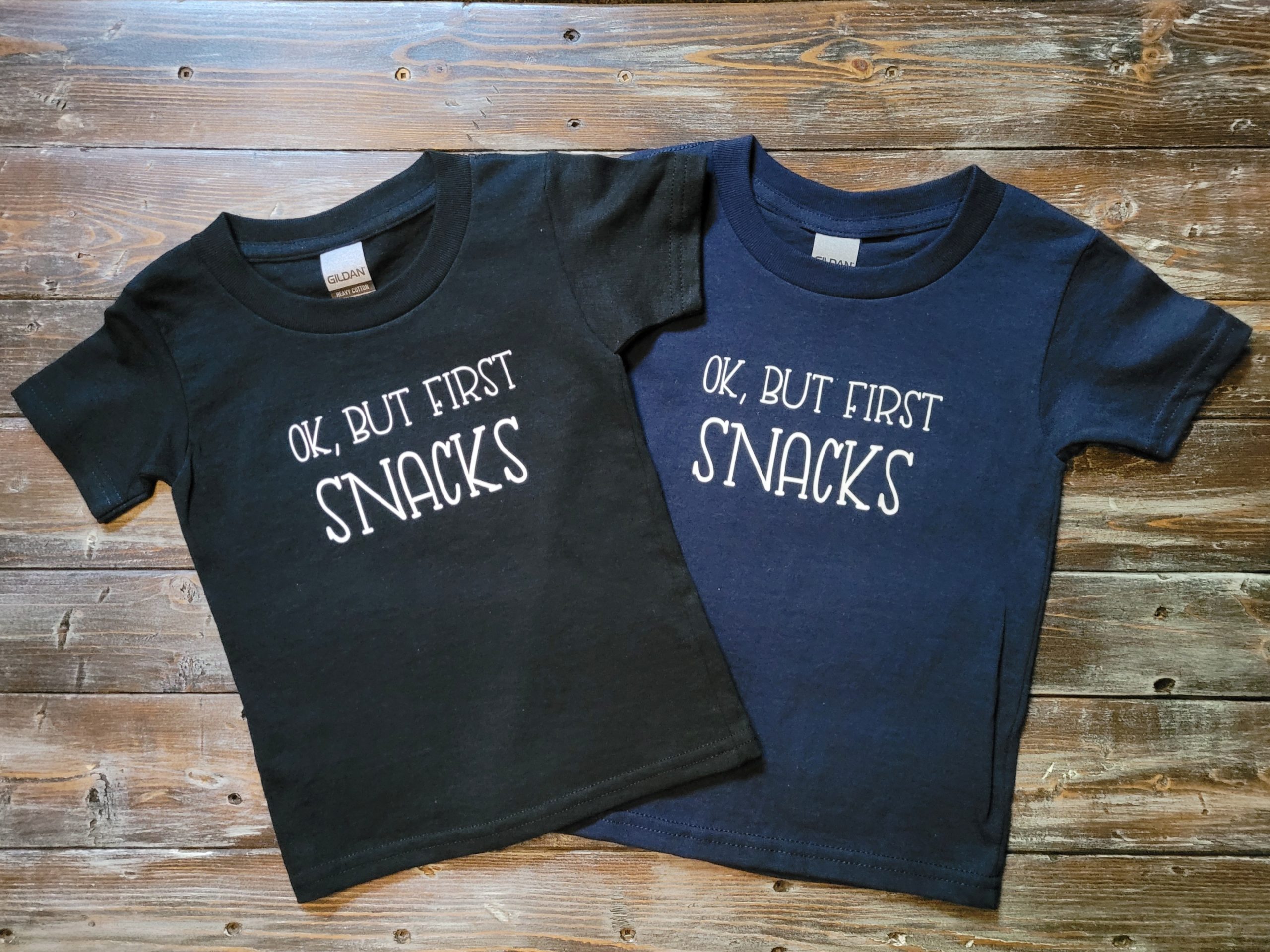 Okay … But First Snacks - Fabricated Keepsakes