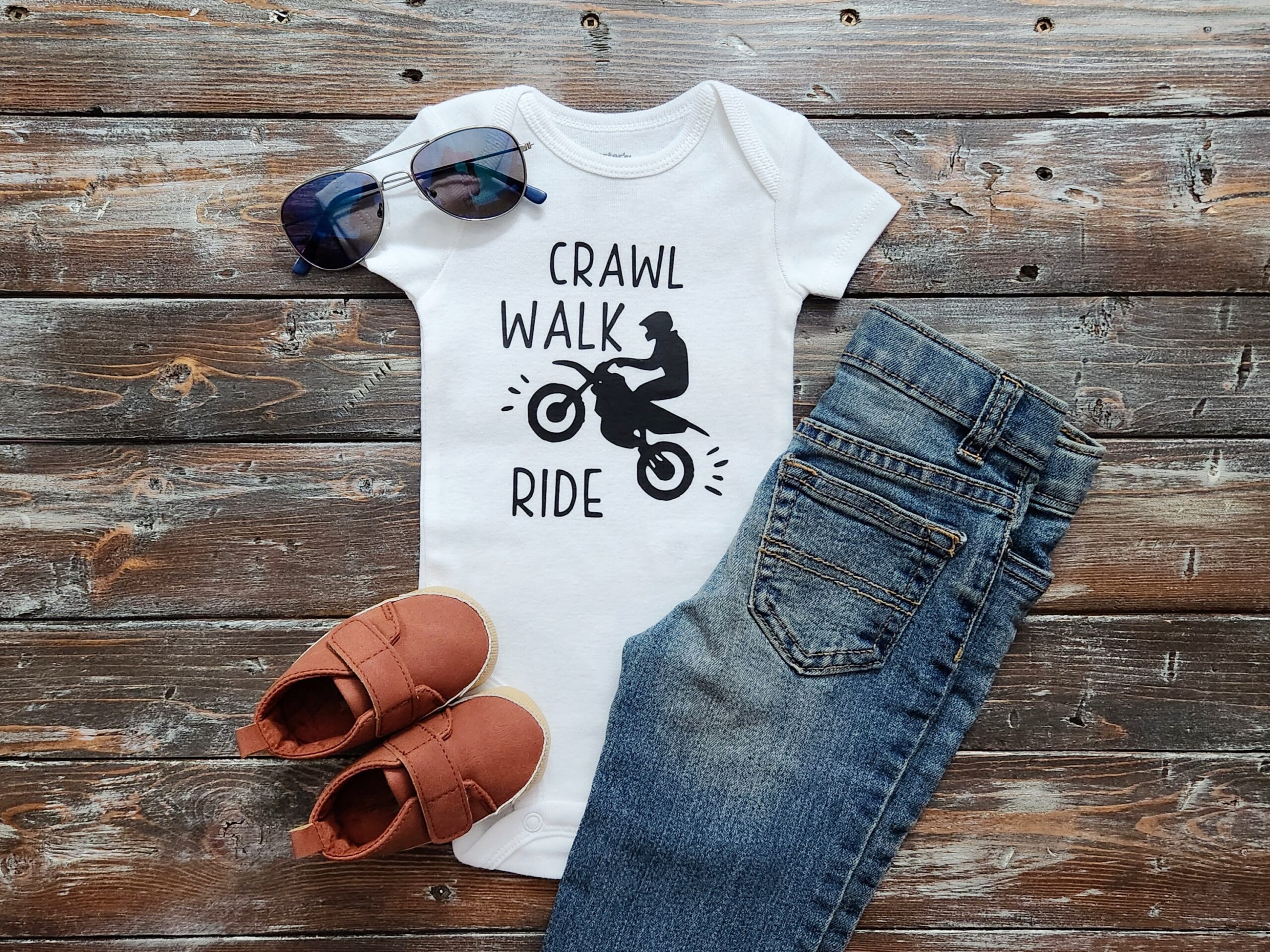 Crawl Walk Ride - Fabricated Keepsakes